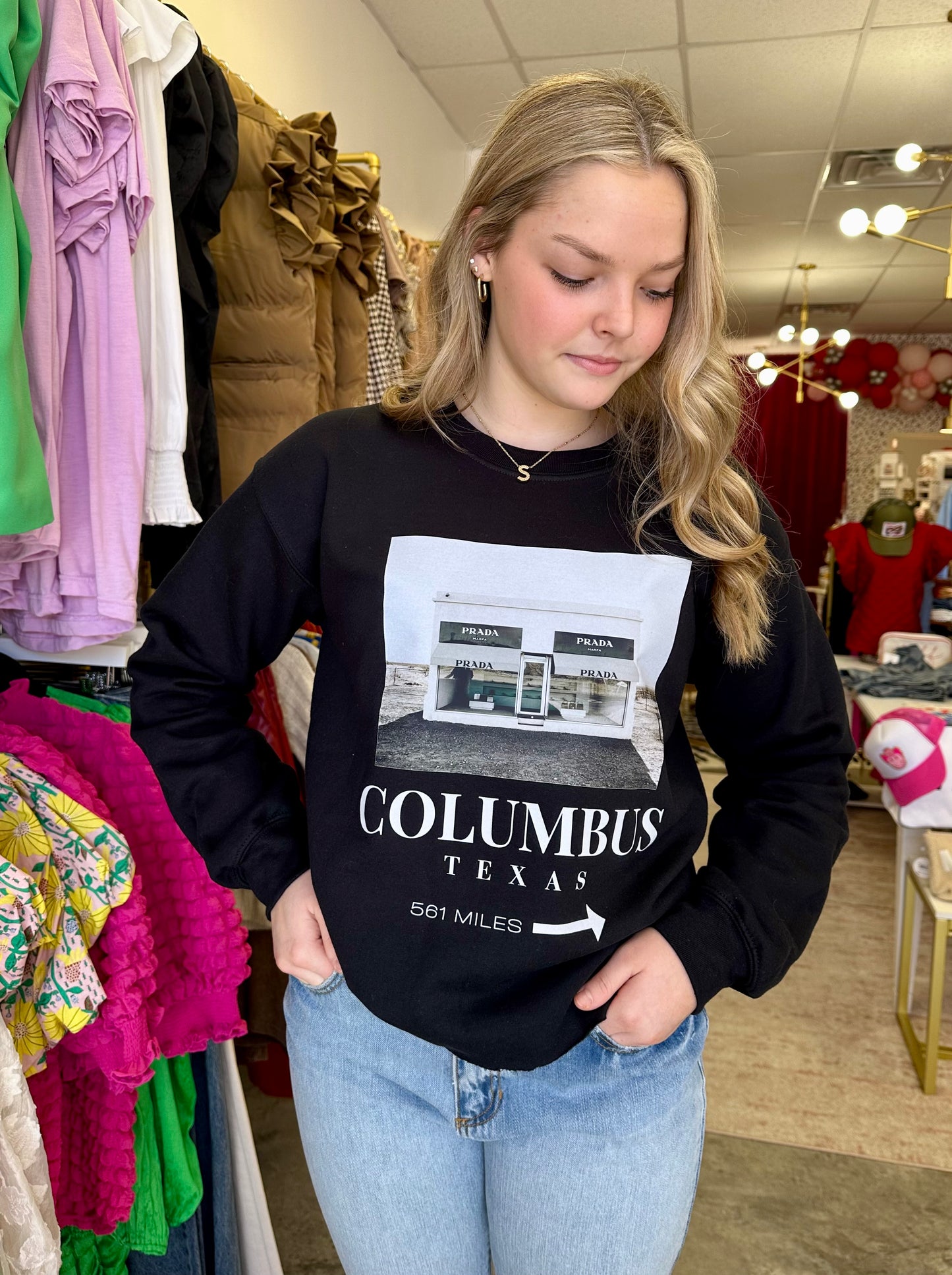 Columbus Marfa Sweatshirt – Lola & Co. Boutique